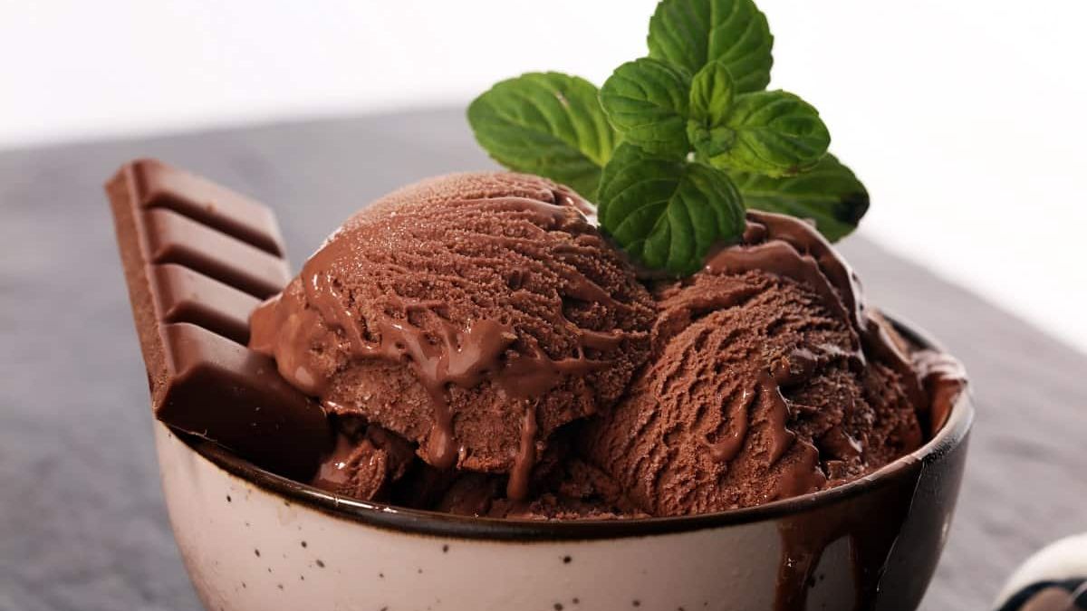 Helado De Chocolate Casero