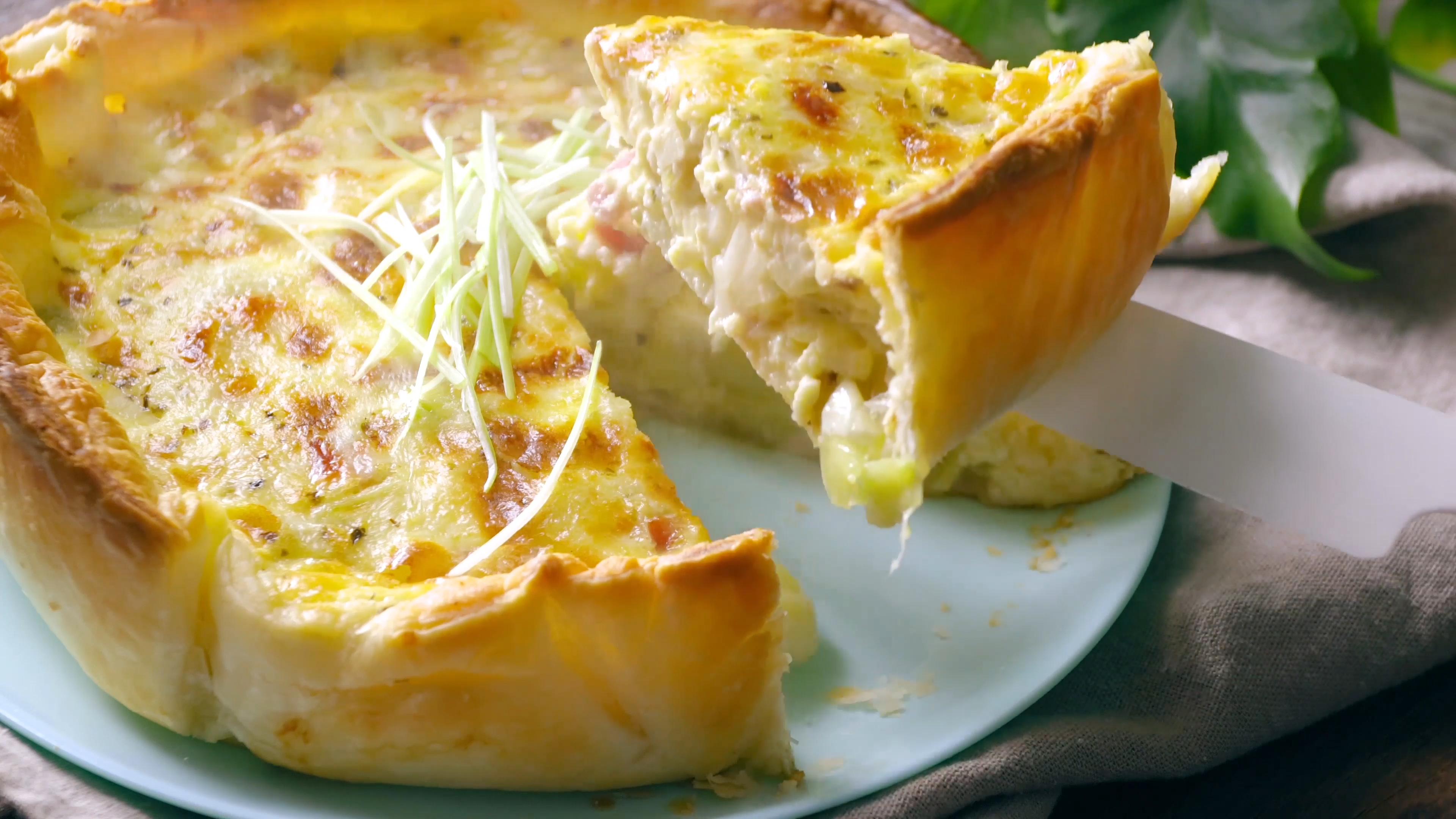 Receta de pastel de puerros: fácil y rico