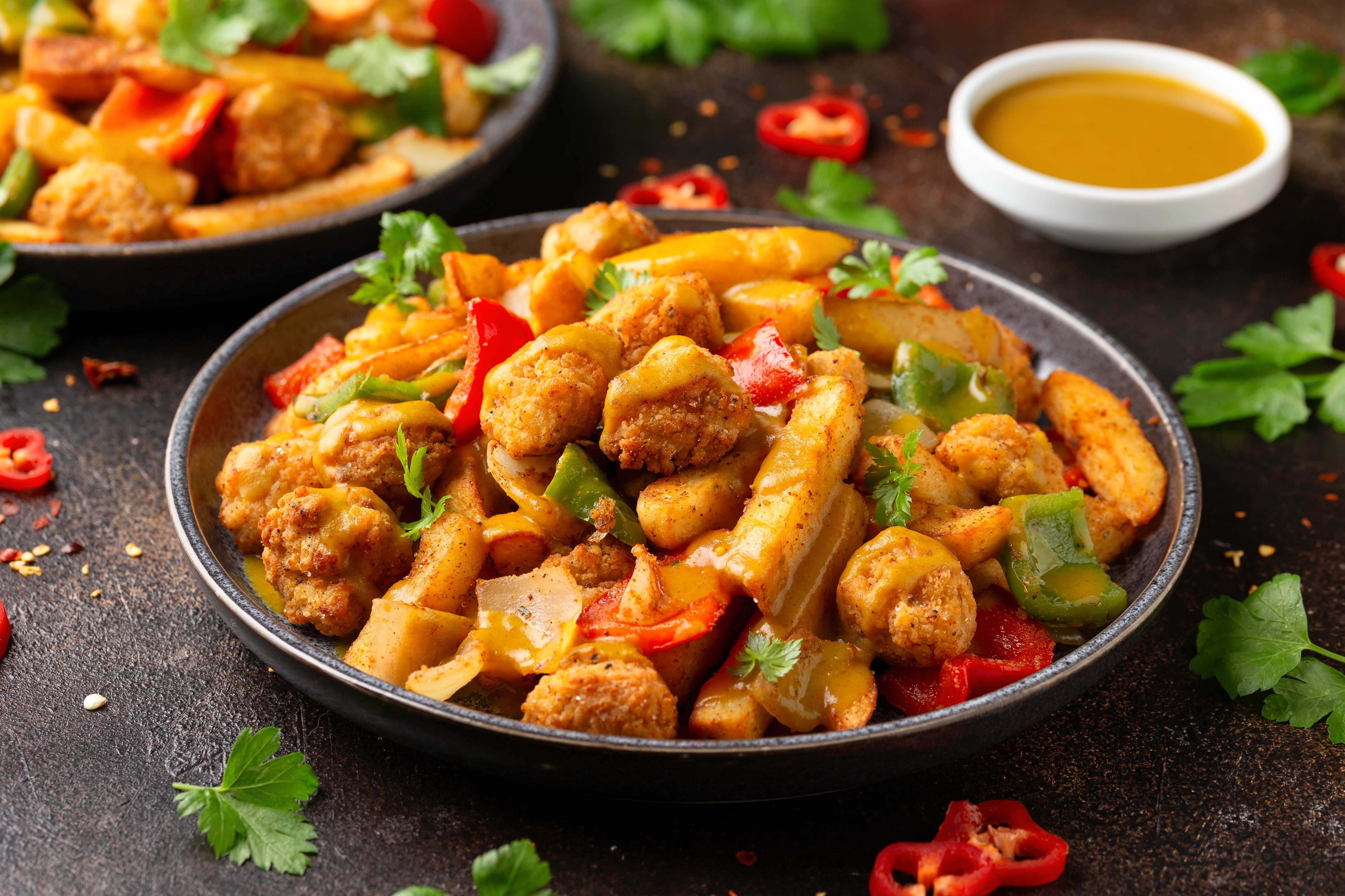 Receta de corazones de pollo fritos
