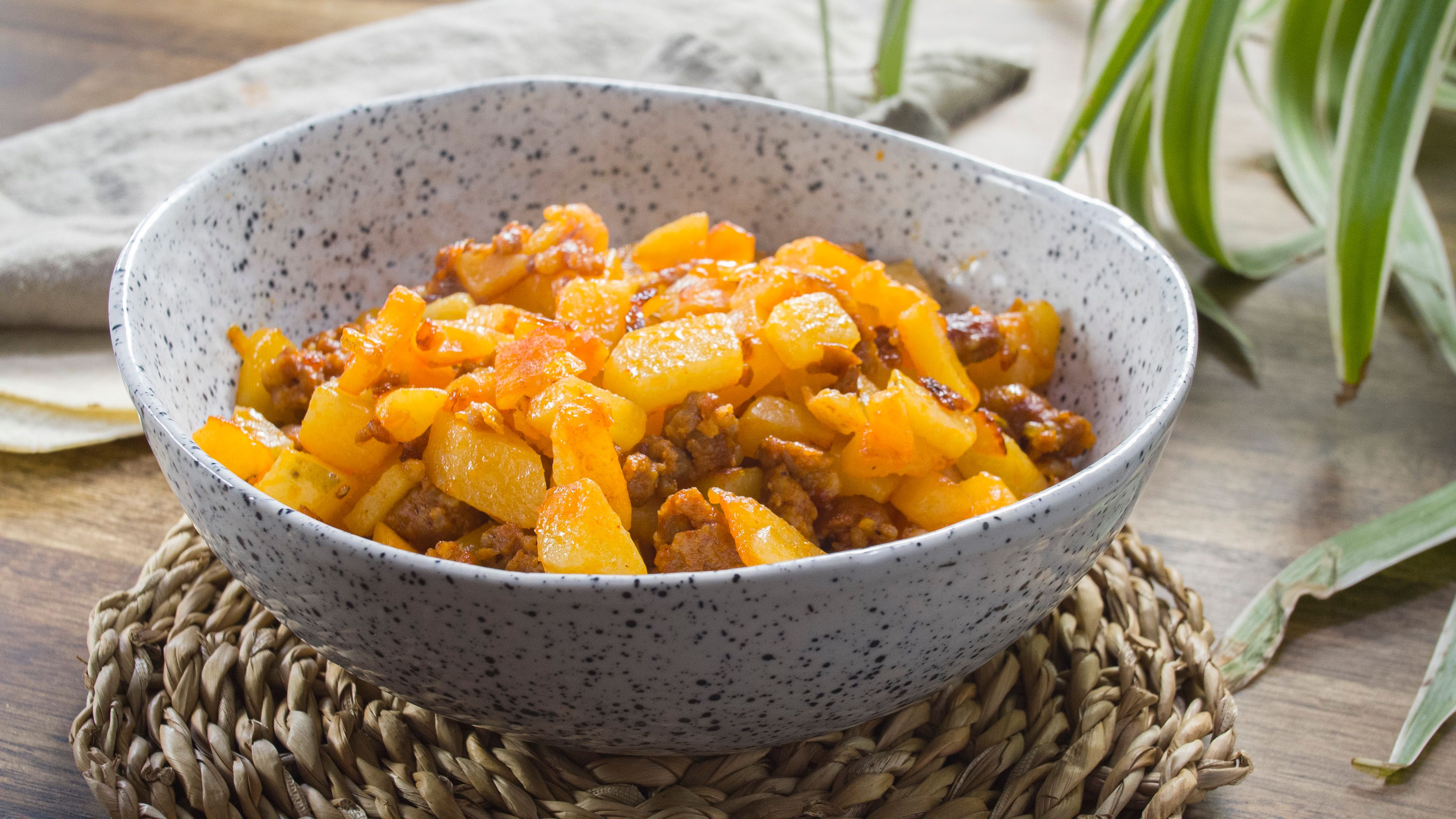 Haz esta rica receta de papas con chorizo - Comedera - Recetas, tips y ...