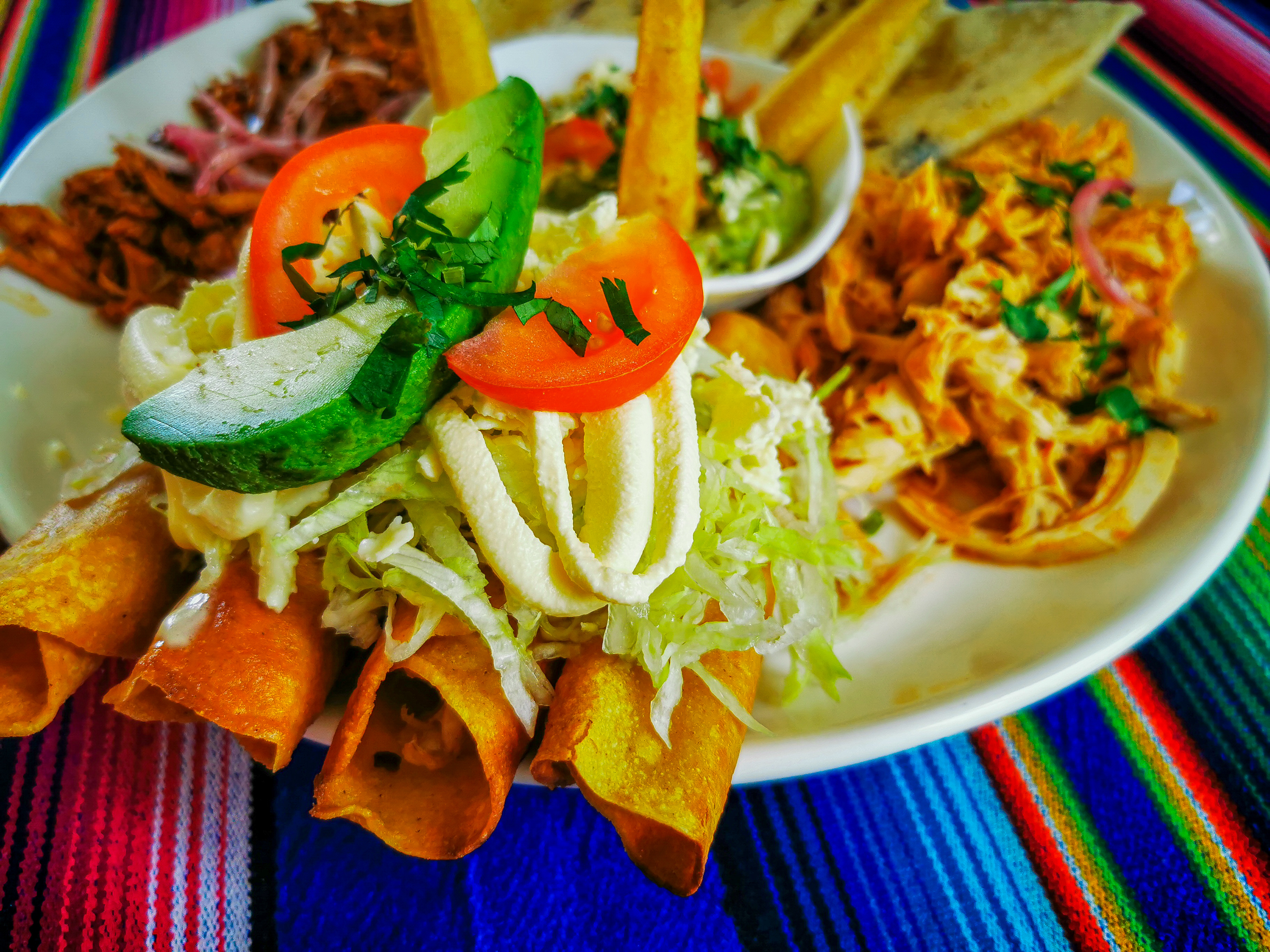 Receta de flautas de cochinita pibil