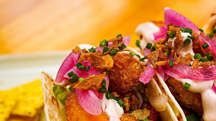 Tacos de pescado empanizado: receta fácil